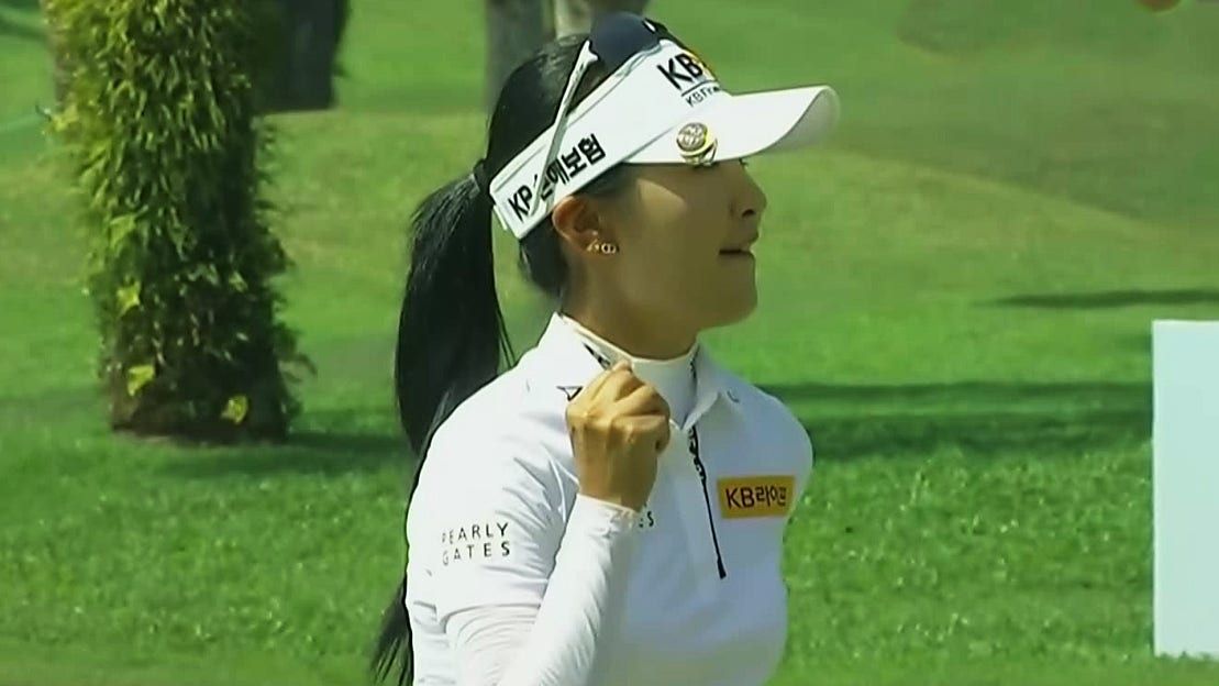'높은 우승 가능성' 9언더파로 라운드를 끝내는 이예원 [블루캐니언 레이디스 챔피언십 FR] - 네이버 TV