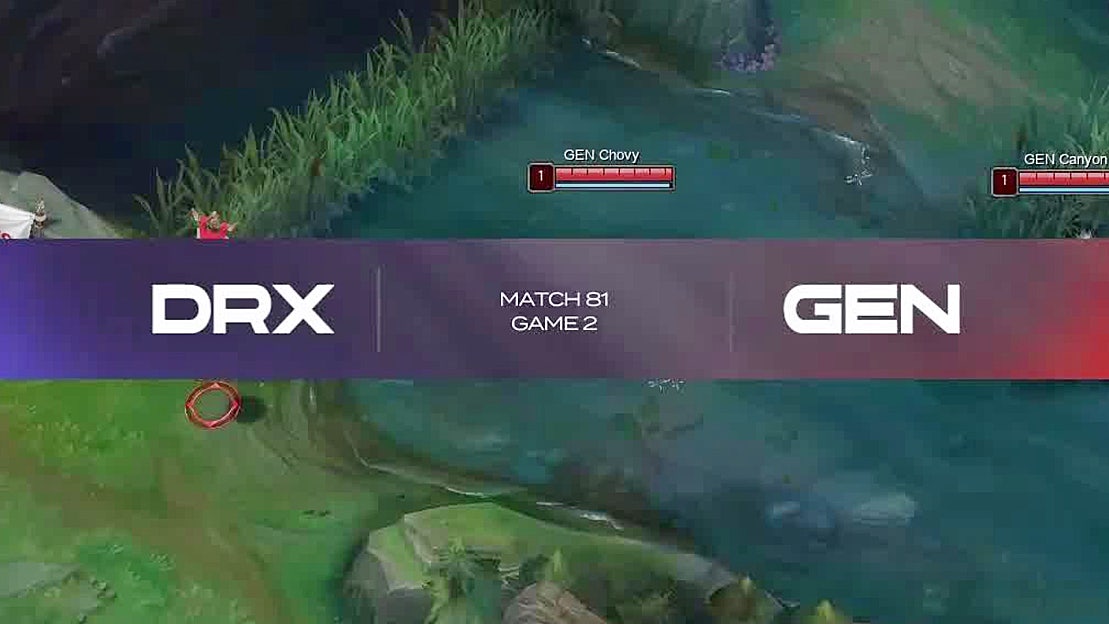 DRX-GEN 2세트 하이라이트 - 네이버 TV