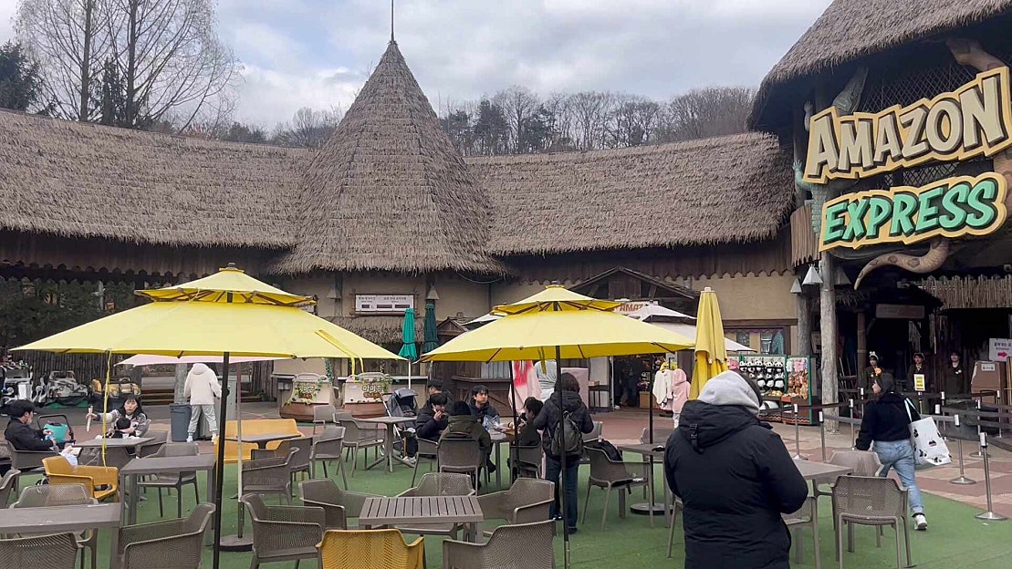 에버랜드 아마존 익스프레스 입구 - 네이버 TV