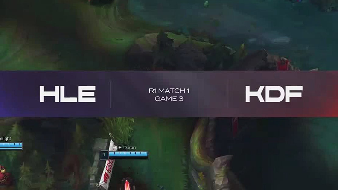 HLE-KDF 3세트 하이라이트 - 네이버 TV