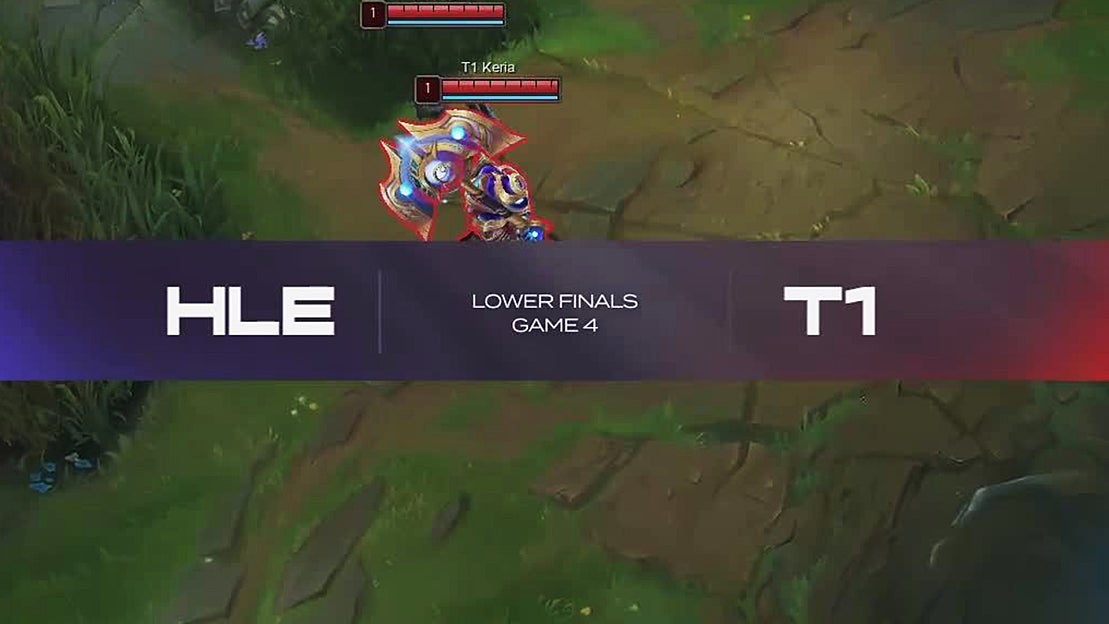 HLE-T1 4세트 하이라이트 - 네이버 TV