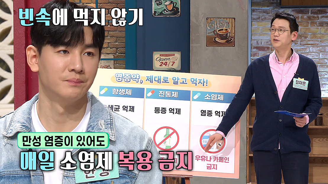 염증 완화하는 ‘소염제 안전하게 복용하는 방법★ 기적의선물 네이버 Tv