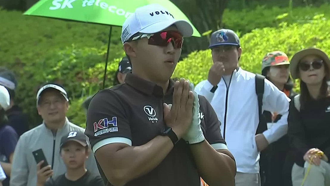 '다행이다!' 행운까지 따라주는 김홍택 [GS칼텍스 매경오픈 3R] - 네이버 TV