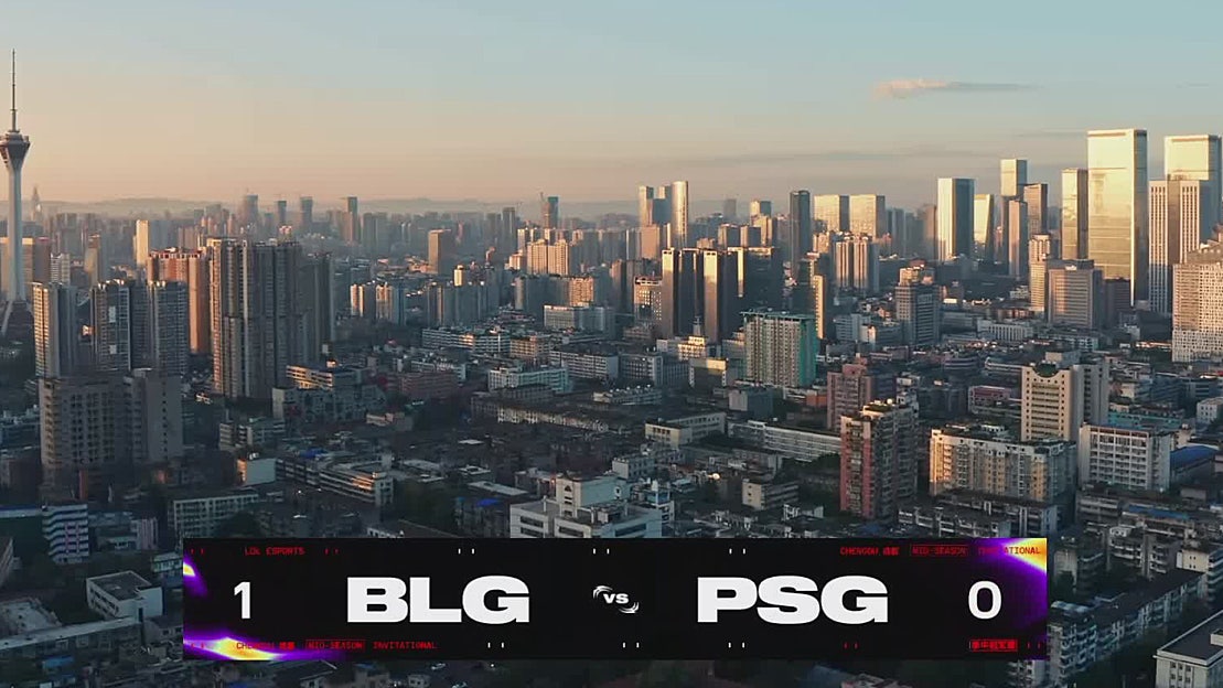 BLG-PSG 2세트 하이라이트 - 네이버 TV