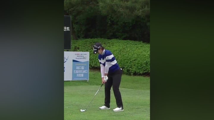 2R 5번홀 박지영 티샷 [NH투자증권 레이디스 챔피언십] - 네이버 TV