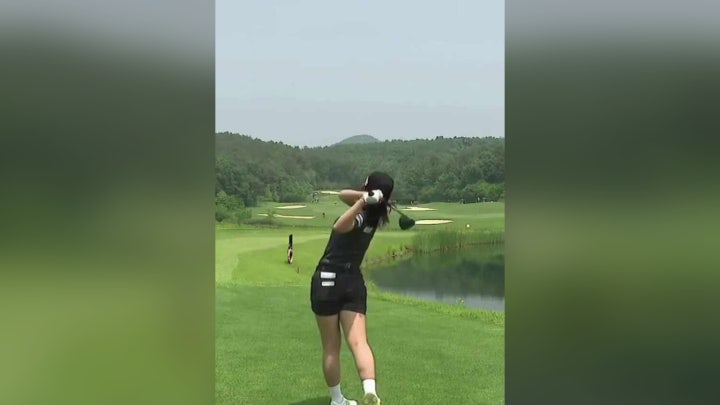 1R 2번홀 황유민 티샷 [제12회 E1 채리티 오픈] - 네이버 TV