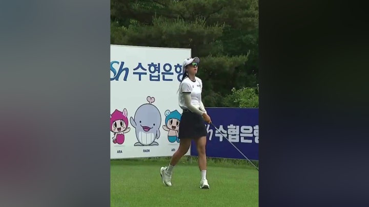 2R 3번홀 강지선 연속샷 [Sh수협은행 MBN 여자오픈] - 네이버 TV