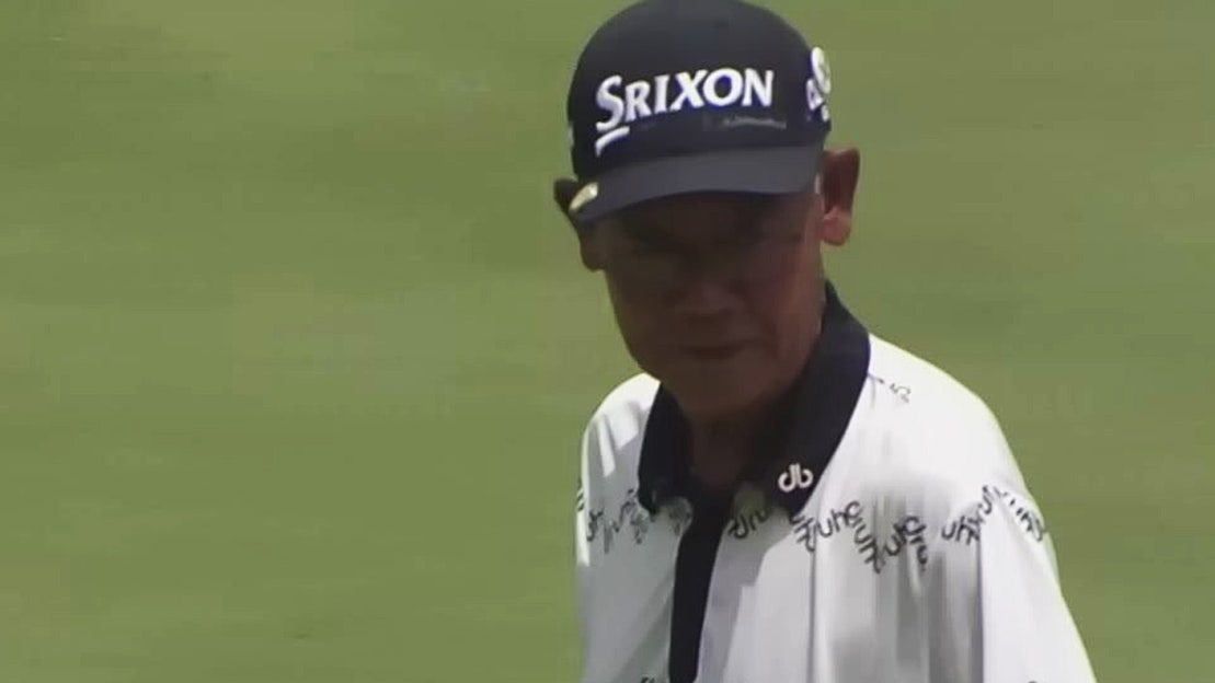 '예리한 칩샷' 기막힌 샷으로 파를 기록하는 박남신 [제67회 KPGA 선수권대회 with A-ONE CC 2R] - 네이버 TV