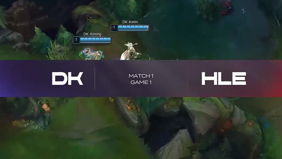 DK-HLE 1세트 하이라이트 - 네이버 TV