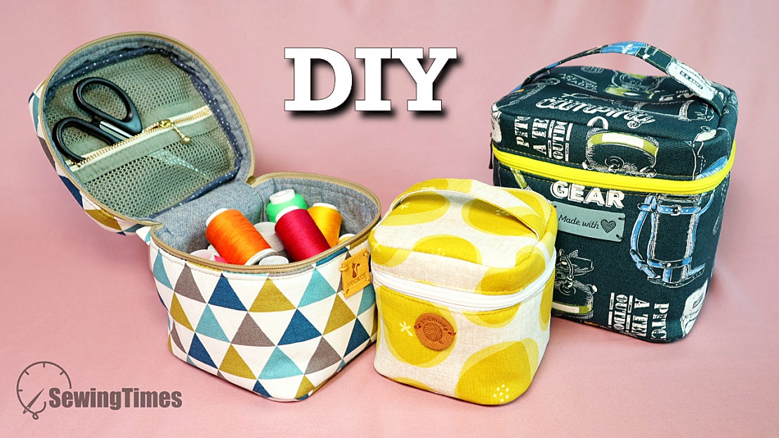 Diy 큐브 파우치 만들기 🐳 활용도 높은 지퍼파우치 메쉬포켓 다는법 소잉타임즈 네이버 Tv