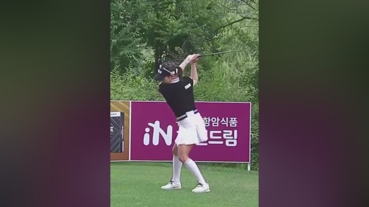 4r 8번홀 노승희 티샷 Kga Db그룹 제38회 한국여자오픈 골프선수권대회 네이버 Tv