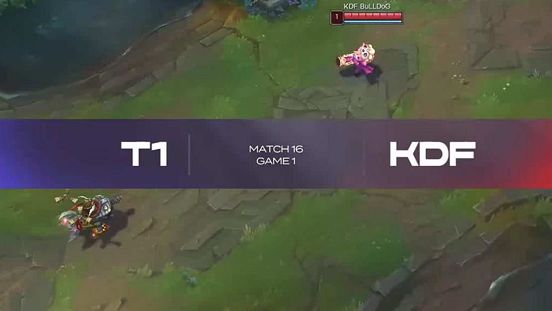 T1-KDF 1세트 하이라이트 - 네이버 TV