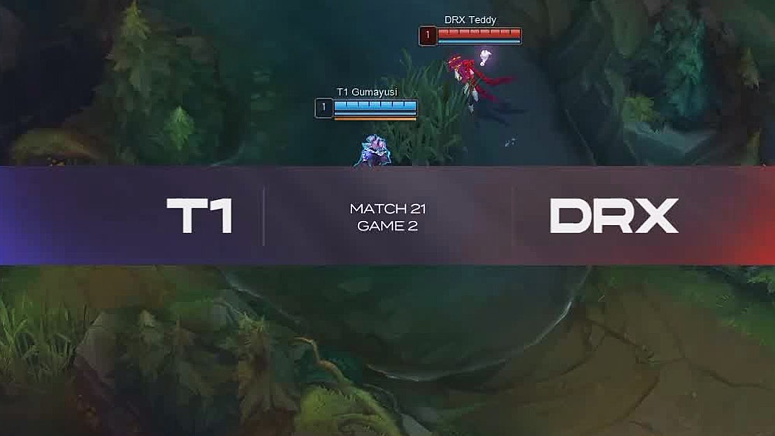 T1-DRX 2세트 하이라이트 - 네이버 TV