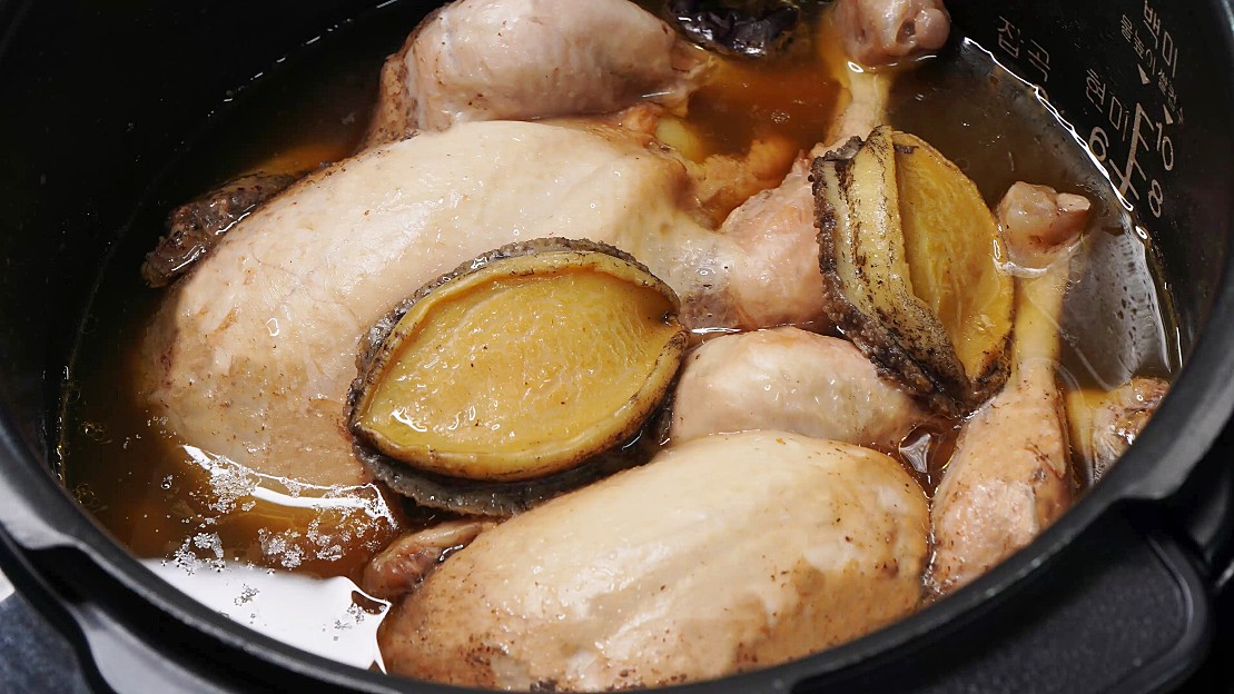 삼계탕 끓이지 않고 전기압력밥솥으로 쉽게 만드는법 전기밥솥 삼계탕 황금레시피 네이버 Tv