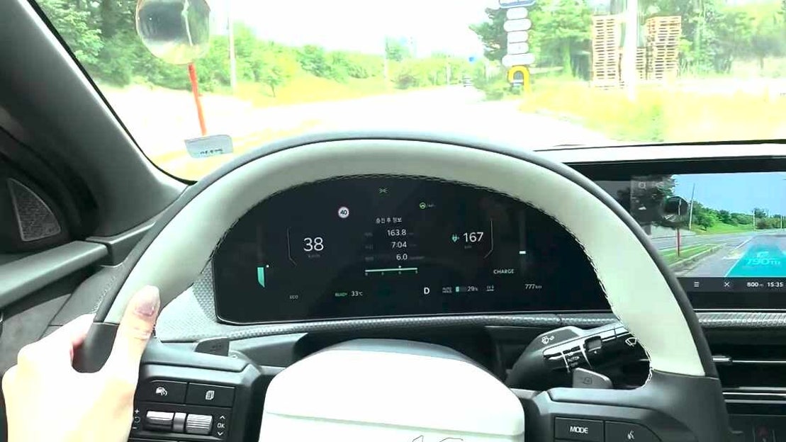 #ev6페이스리프트 gt line 타봤다! - 네이버 TV