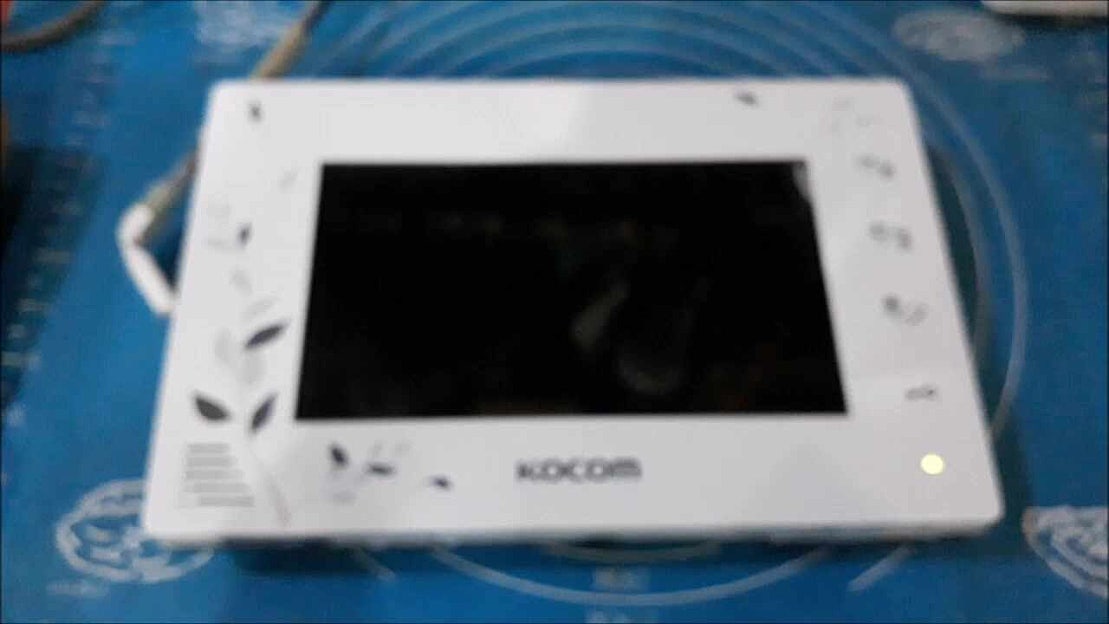 화면이안보이는 코콤비디오폰수리 KOCOM KCV-376 홈네트워크 - 네이버 TV