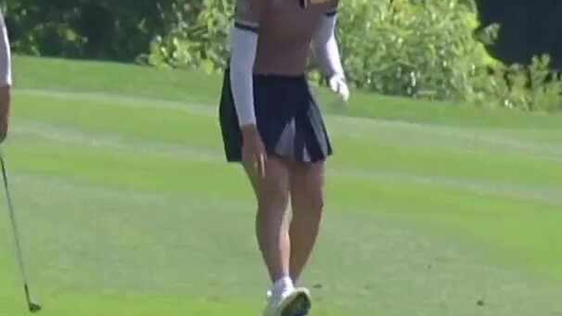 1R 파4 9번홀 방신실 연속샷 [Sh수협은행 MBN 여자오픈] - 네이버 TV