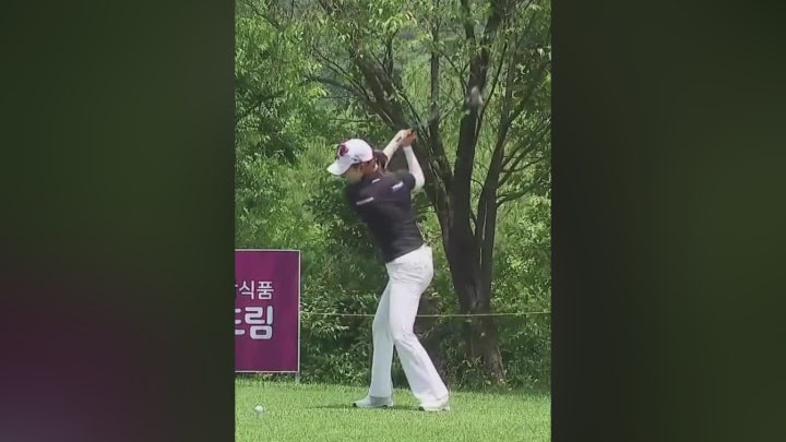 2r 8번홀 김재희 티샷 Kga Db그룹 제38회 한국여자오픈 골프선수권대회 네이버 Tv