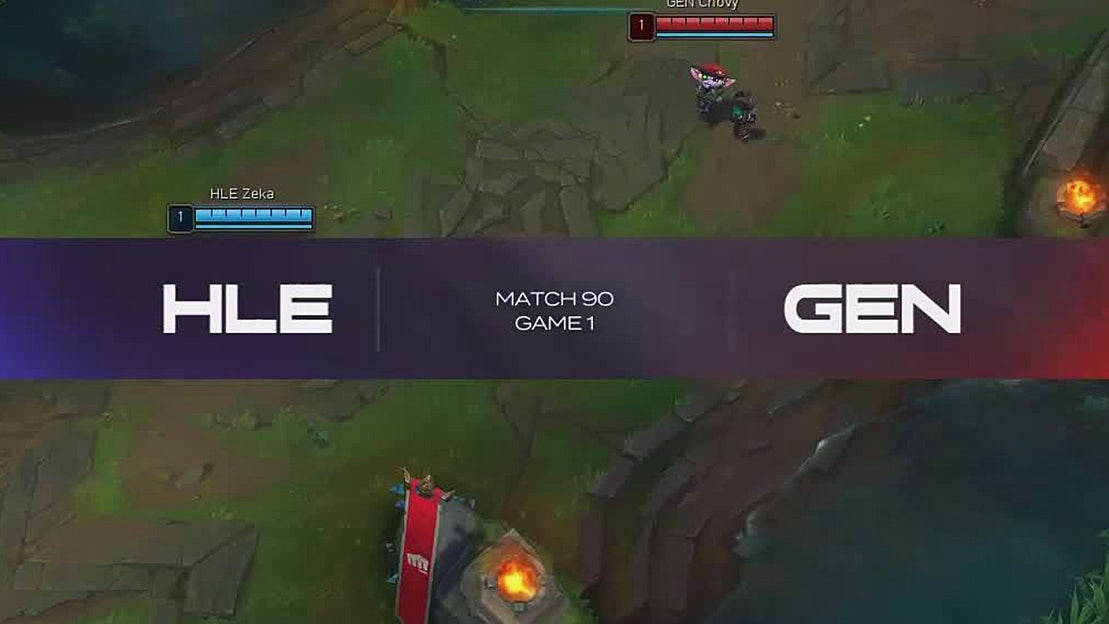 HLE-GEN 1세트 하이라이트 - 네이버 TV