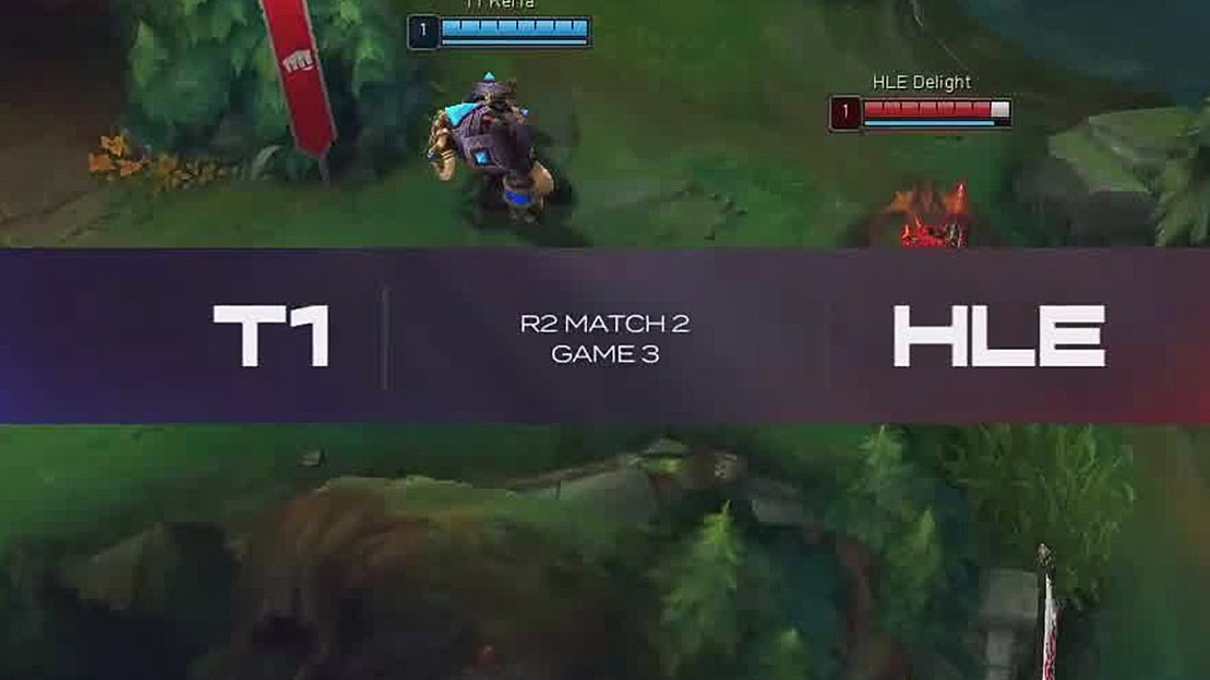 HLE-T1 3세트 하이라이트 - 네이버 TV