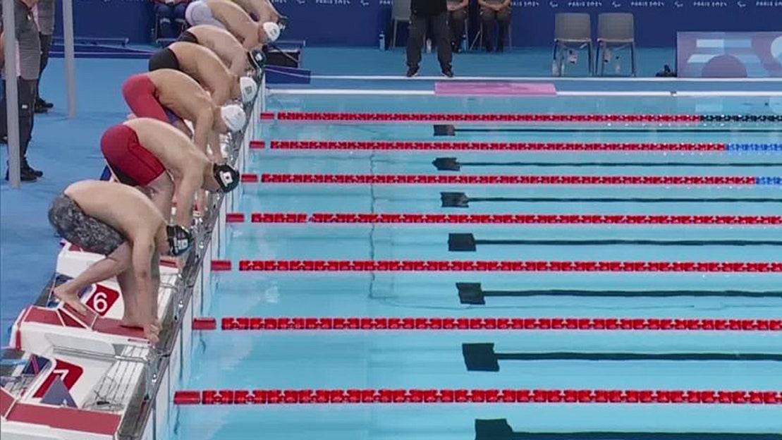 [KBS] 수영 남자 100m 접영 S14 예선 - 이인국, 조원상 - 네이버 TV