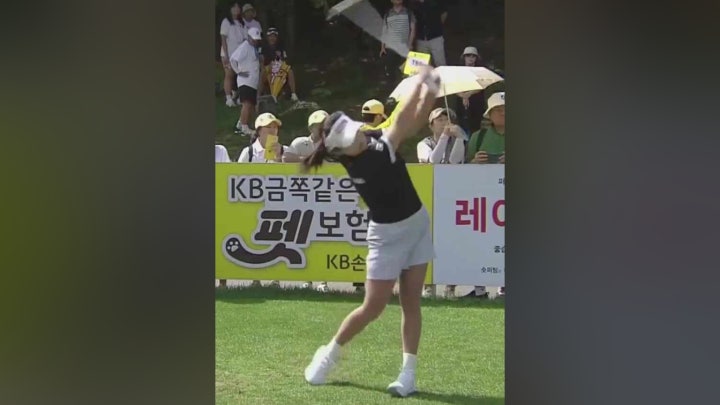 3R 3번홀 노승희 티샷 [KB금융 스타챔피언십] - 네이버 TV