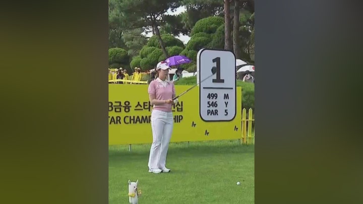 3R 1번홀 김재희 티샷 [KB금융 스타챔피언십] - 네이버 TV