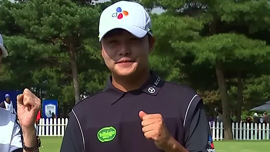 '한일전, 최선을 다하겠습니다' 김민규 프로 인터뷰 [제40회 신한동해오픈 FR] - 네이버 TV