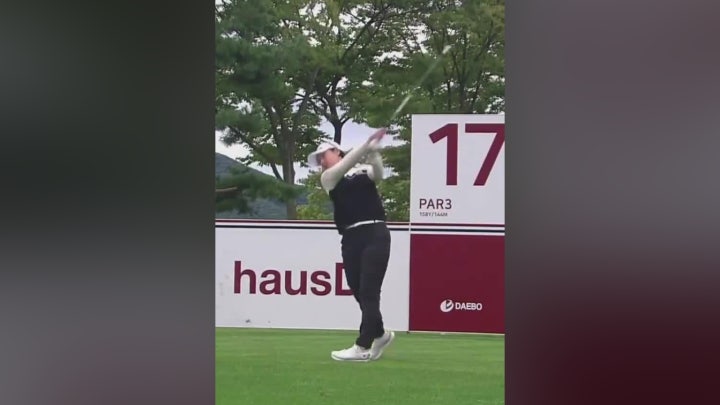 2R 17번홀 박지영 티샷 [대보 하우스디 오픈] - 네이버 TV