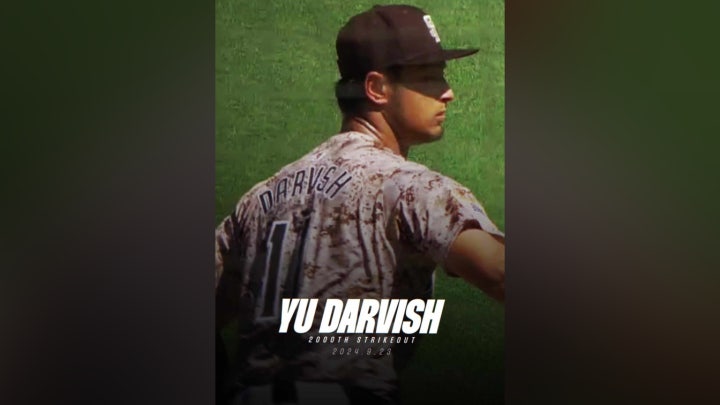 MLB 통산 2000K 달성! 클래스는 영원하다... 6.1이닝 2실점 9K '다르빗슈 유' - 네이버 TV