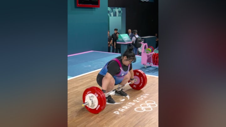 최중량급 한국 신기록 달성! 박혜정 파리 2024 역도 여자 +81kg 하이라이트 - 네이버 TV