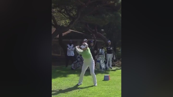 2R 6번홀 지한솔 티샷 [덕신EPC · 서울경제 레이디스 클래식] - 네이버 TV