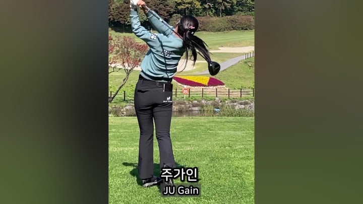 [2024 KLPGA] 주가인_슬로우모션_드라이버스윙_88CC - 네이버 TV