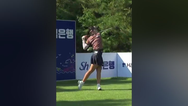 1R 17번홀 방신실 티샷 [Sh수협은행 MBN 여자오픈] - 네이버 TV