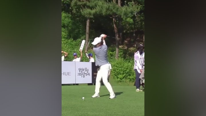 1R 18번홀 정윤지 티샷 [Sh수협은행 MBN 여자오픈] - 네이버 TV