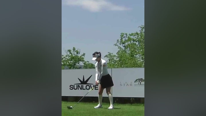 1R 8번홀 이예원 티샷 [Sh수협은행 MBN 여자오픈] - 네이버 TV