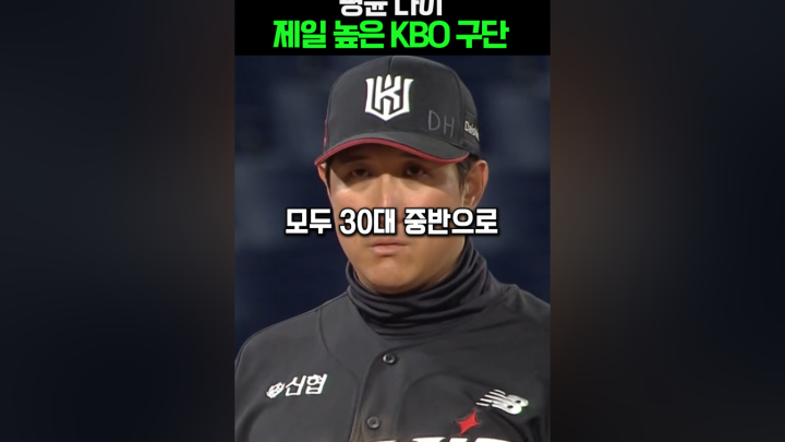 평균 나이 제일 높은 KBO 구단 - 네이버 TV