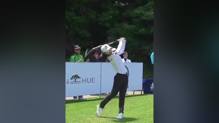 1R 5번홀 황유민 티샷 [Sh수협은행 MBN 여자오픈] - 네이버 TV