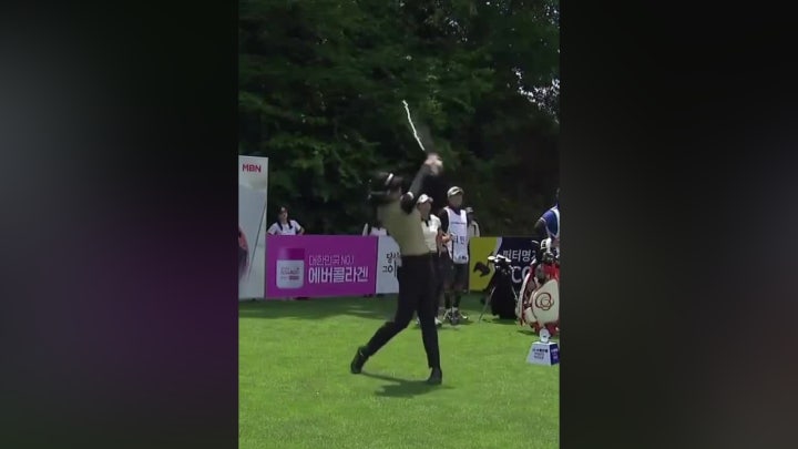 2R 9번홀 박혜준 티샷 [Sh수협은행 MBN 여자오픈] - 네이버 TV