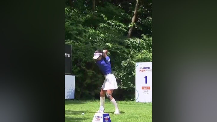 3R 1번홀 이동은 티샷 [Sh수협은행 MBN 여자오픈] - 네이버 TV