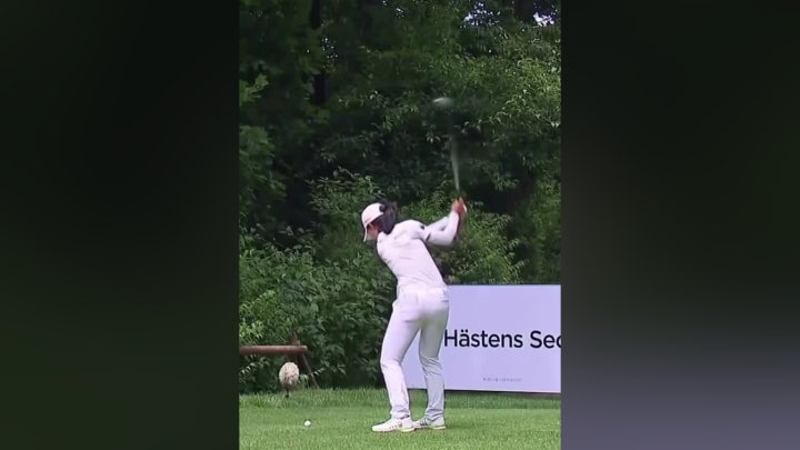 3R 12번홀 황유민 티샷 [Sh수협은행 MBN 여자오픈] - 네이버 TV