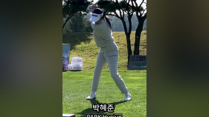 [2024 KLPGA] 박혜준_슬로우모션_드라이버스윙_88CC - 네이버 TV