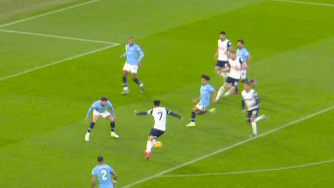 (PL 12R) 손흥민의 감각적인 생일 선물 패스! 2번째 득점을 기록하는 매디슨 - 네이버 TV