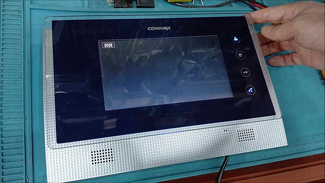 코맥스비디오폰수리 COMMAX CAV-70UG 홈오토메이션수리 월패드수리 - 네이버 TV