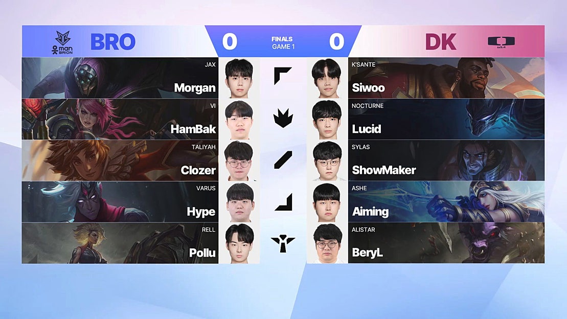 BRO-DK 1세트 | 12.08 | 2024 LoL KeSPA Cup GRAND FINALS - 네이버 TV