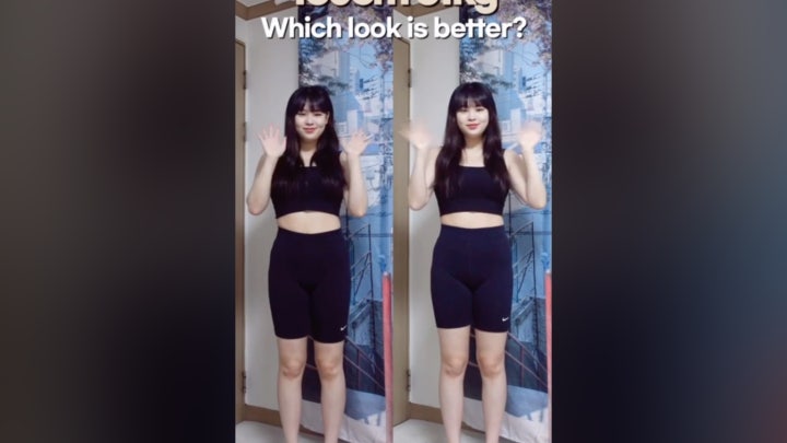 160cm 61kg, 같은옷 다른느낌 💥 - 네이버 TV