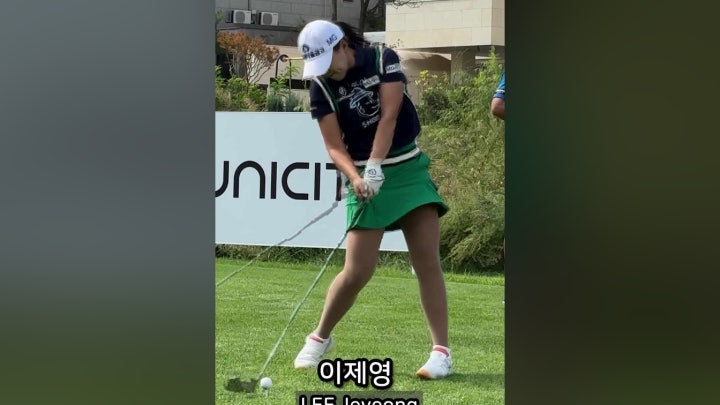 [2024 KLPGA] 이제영_슬로우모션_드라이버스윙_베어즈베스트 - 네이버 TV