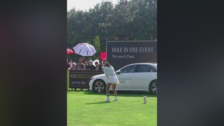 3R 파3 16번홀 배소현 연속샷 [KB금융 스타챔피언십] - 네이버 TV