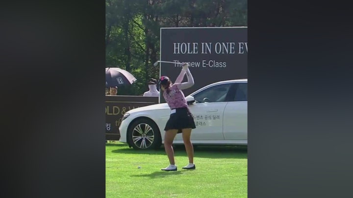 3R 16번홀 박현경 티샷 [KB금융 스타챔피언십] - 네이버 TV