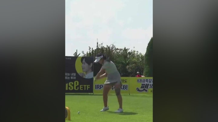 3R 11번홀 유현조 티샷 [KB금융 스타챔피언십] - 네이버 TV